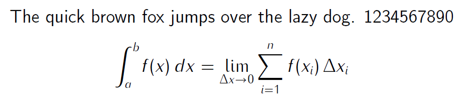 Chapter 10 – Using Fonts – Latex Beginner's Guide