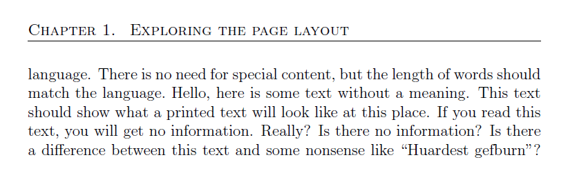 Chapter 03 – Designing Pages – LaTeX Beginner's Guide