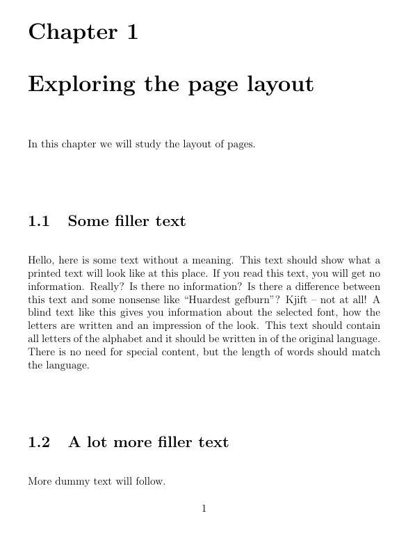 Chapter 03 – Designing Pages – LaTeX Beginner's Guide