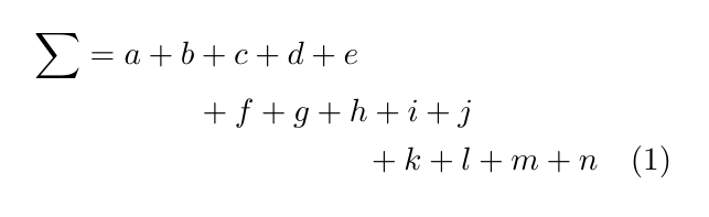 Chapter 09 – Writing Math Formulas – LaTeX Beginner's Guide