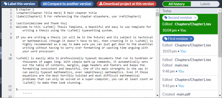 Using Overleaf – Latex Beginner's Guide